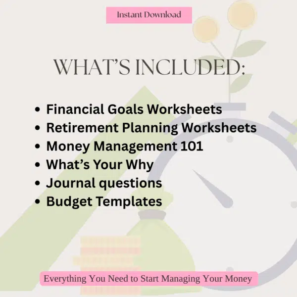 DIY Financial Coaching: Change Your Money Mindset Printable Bundle ...